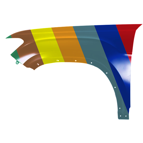 Painted Car Replacement Fenders - Painted Auto Parts