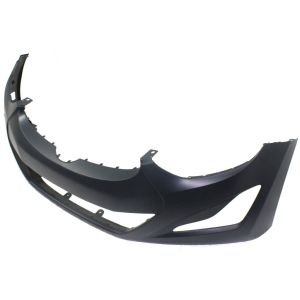 HYUNDAI ELANTRA SEDAN FRONT BUMPER COVER PRIMED (KOREA)(W/TOW CVR) OEM ...