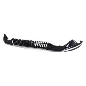 KIA EV6 FRONT BUMPER COVER LOWER PTD-BLACK W/CHROME MLDG (WIND MDL ...