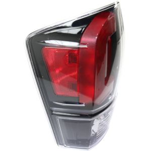 TOYOTA TACOMA TAIL LAMP ASSEMBLY LEFT (Driver Side) BLACK SPORT BEZEL ...