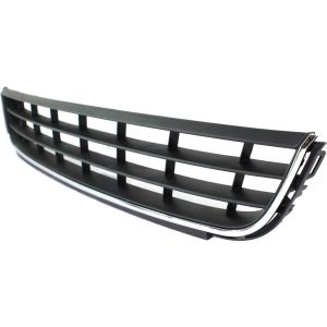 VOLKSWAGEN JETTA SEDAN (EXC GLI) FRONT BUMPER CENTER GRILLE BLACK W/CHR ...